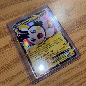 Pokemon | Accessories | Pokemon Emolga Ex 4646 Card 214used | Poshmark